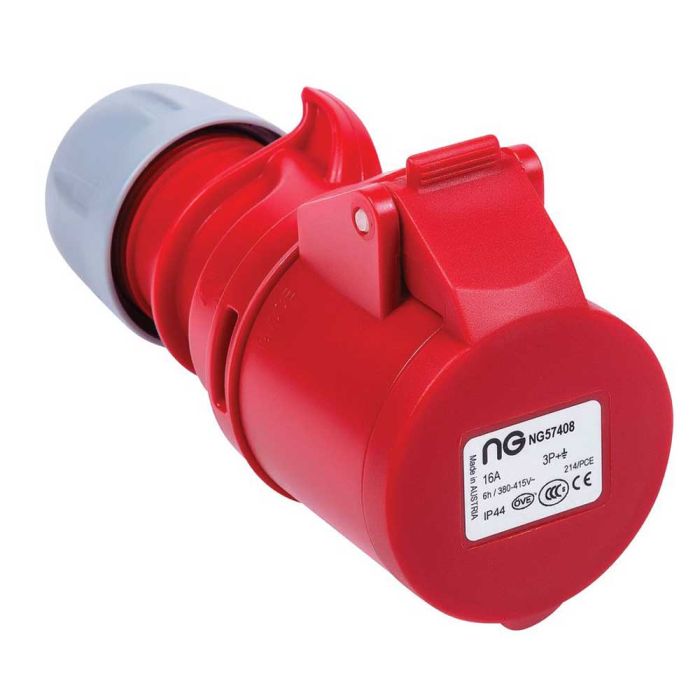 415V 32 Amp 5 Pin Coupler Socket