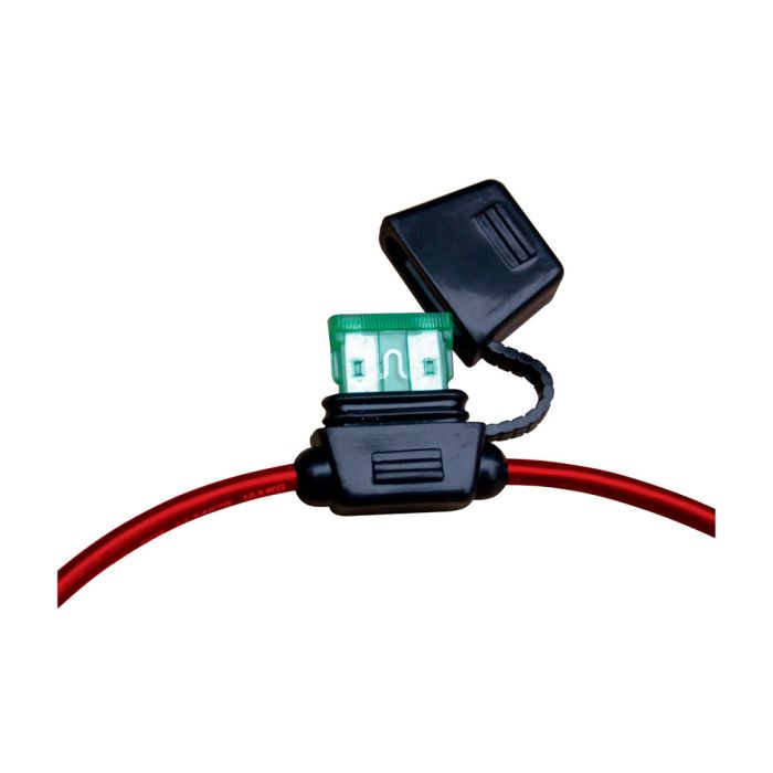 Splashproof Standard Blade Fuse Holder | Inline 12AWG Cable