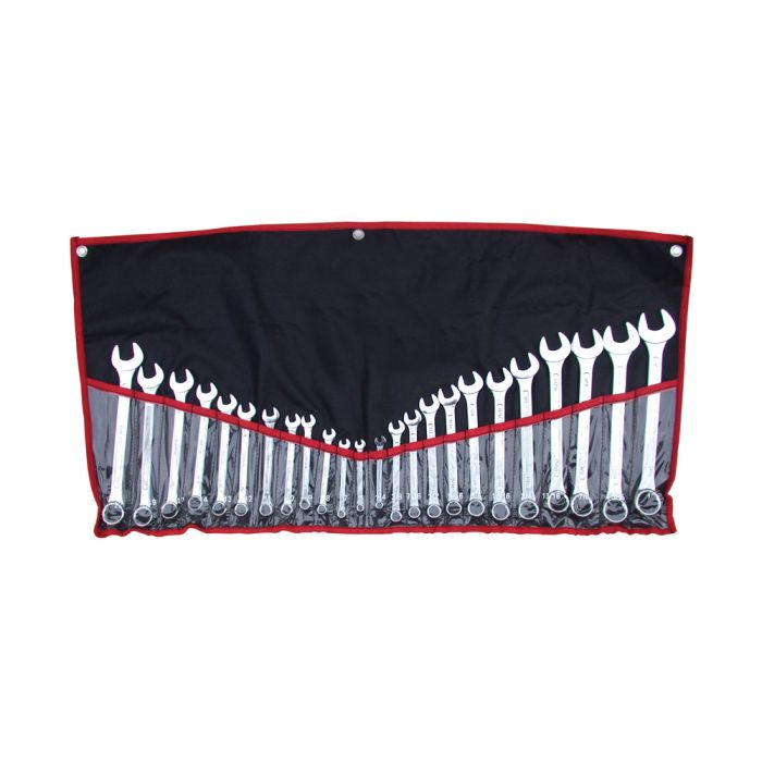 24 Piece AF & Metric Combination Spanner Set