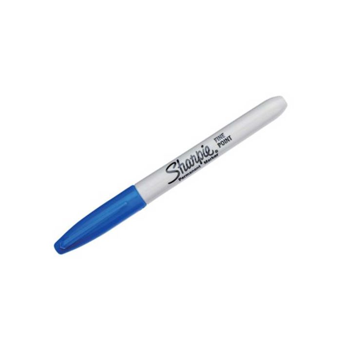 Blue Sharpie Permanent Marker (1.0mm) Fine Tip