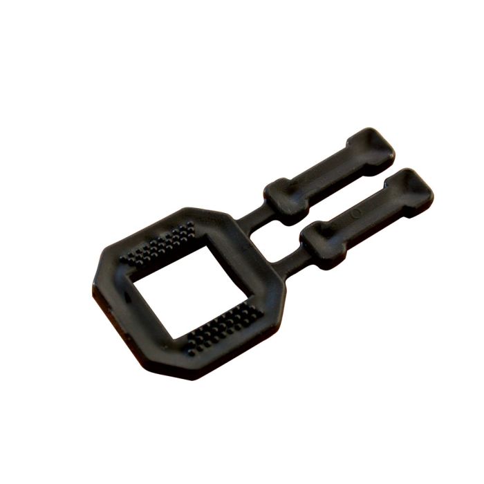 White Plastic Buckles For 12mm Polypropylene Strapping