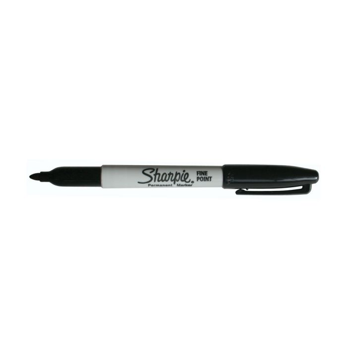 Black Sharpie Permanent Marker (1.0mm) Fine Tip