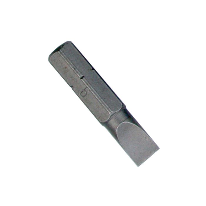 7.0mm Slotted x 25mm Cr-V Screwdriver Bit