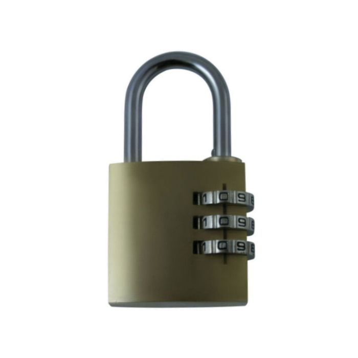 50mm 4‑Digit Solid Brass Combination Padlock