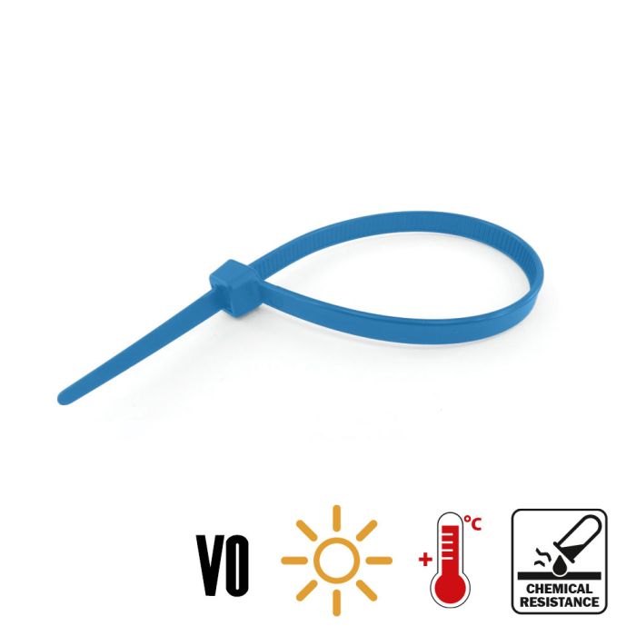 Tefzel Cable Ties | Chemical & Radiation Resistant | UL Approved