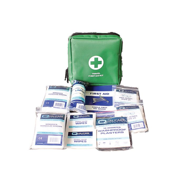 1 Person Travel First Aid Kit | Compact Carry Bag Set