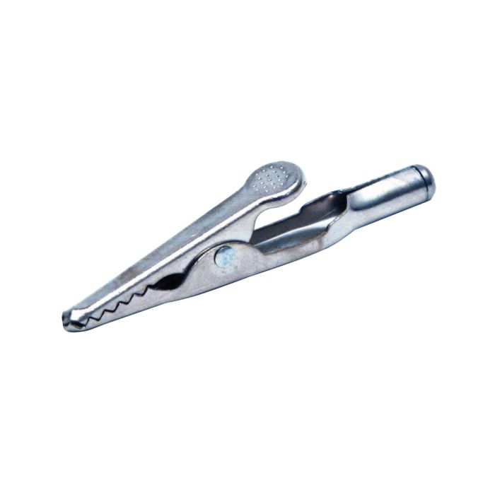 5 Amp Un-Insulated Crocodile Clips (Crimp Connection)