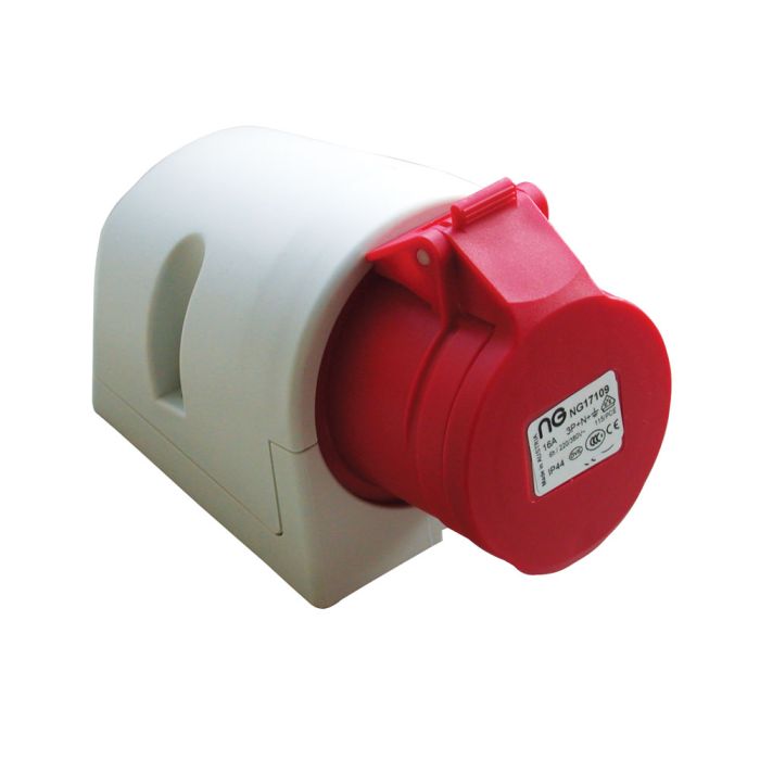 110V 32 Amp 3 Pin Wall Mounted Socket