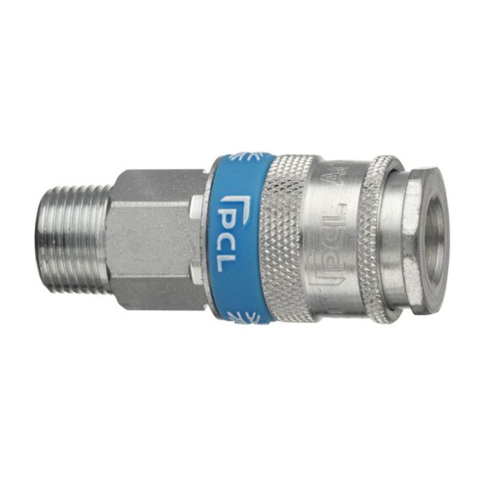 PCL 1/4 BSP XF-Euro Coupling Male Thread (AC71CM)
